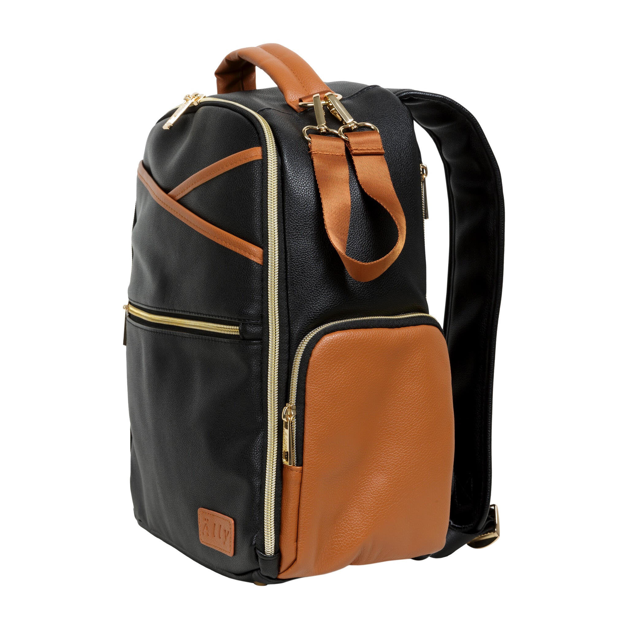 Small Diaper Backpack – Black Coffee – Cocozi